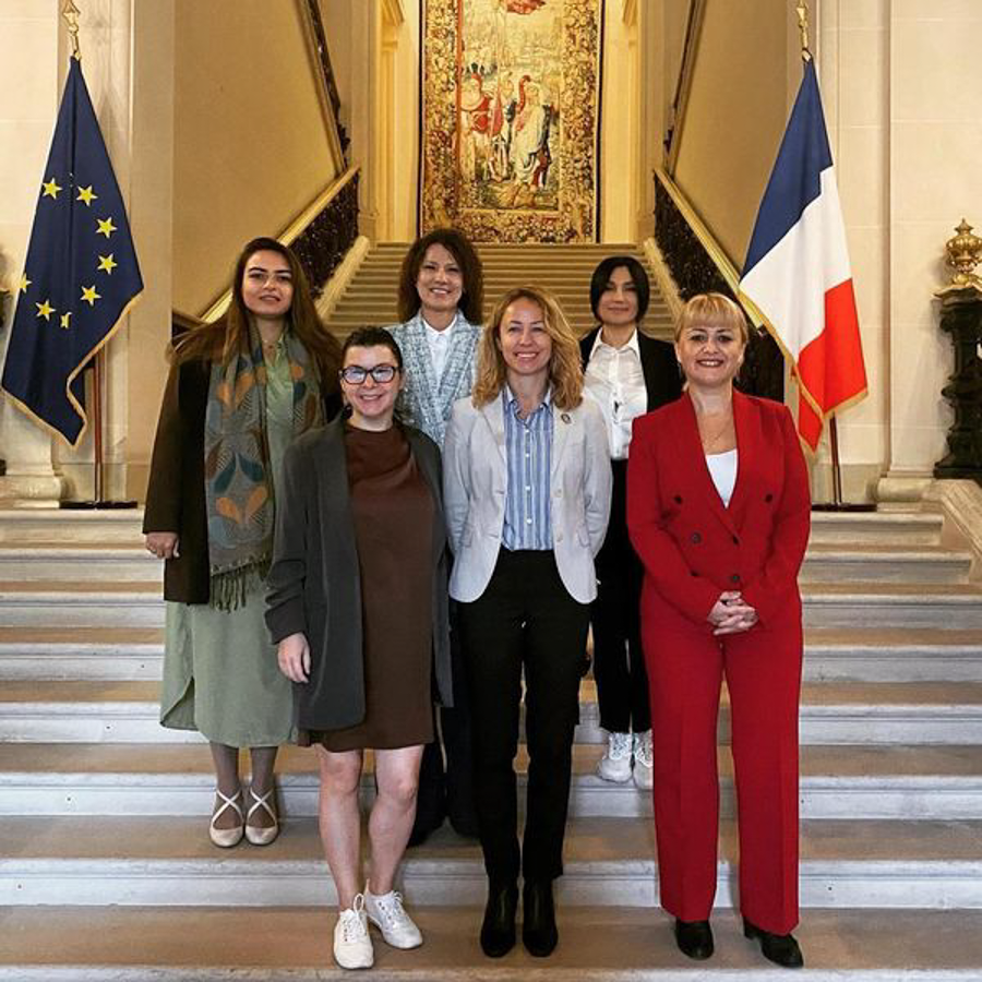 Zana Hoxha the Laureate of Future Leaders program by French Ministry of ...